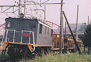 *ED144 4：彦根駅付近にて1995